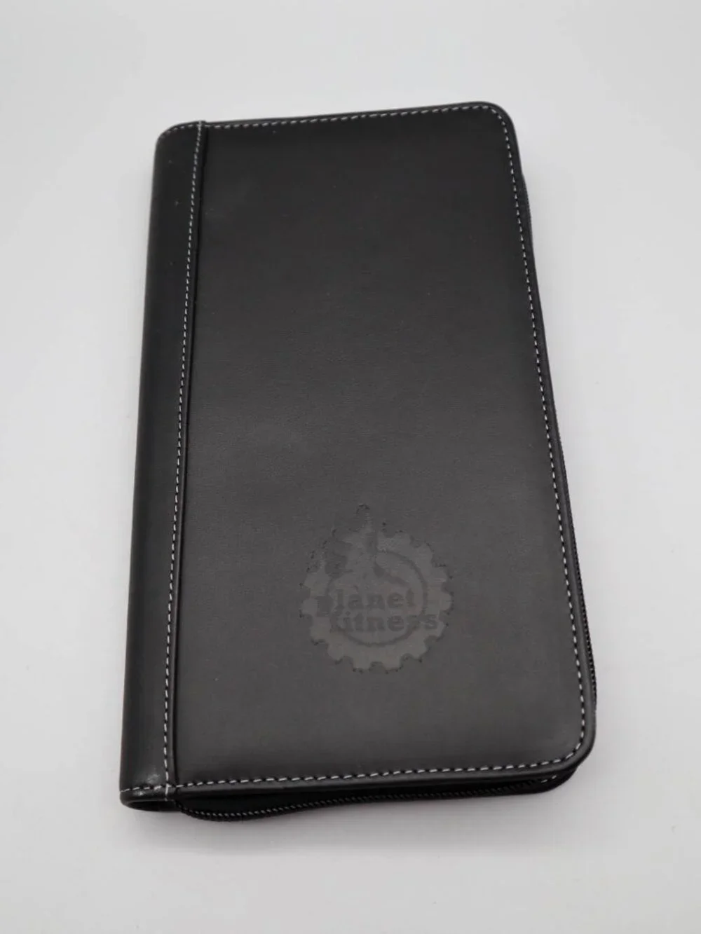 Leeds | Office | Leeds Black Leather Personal Ogranizer Folio Travel ...